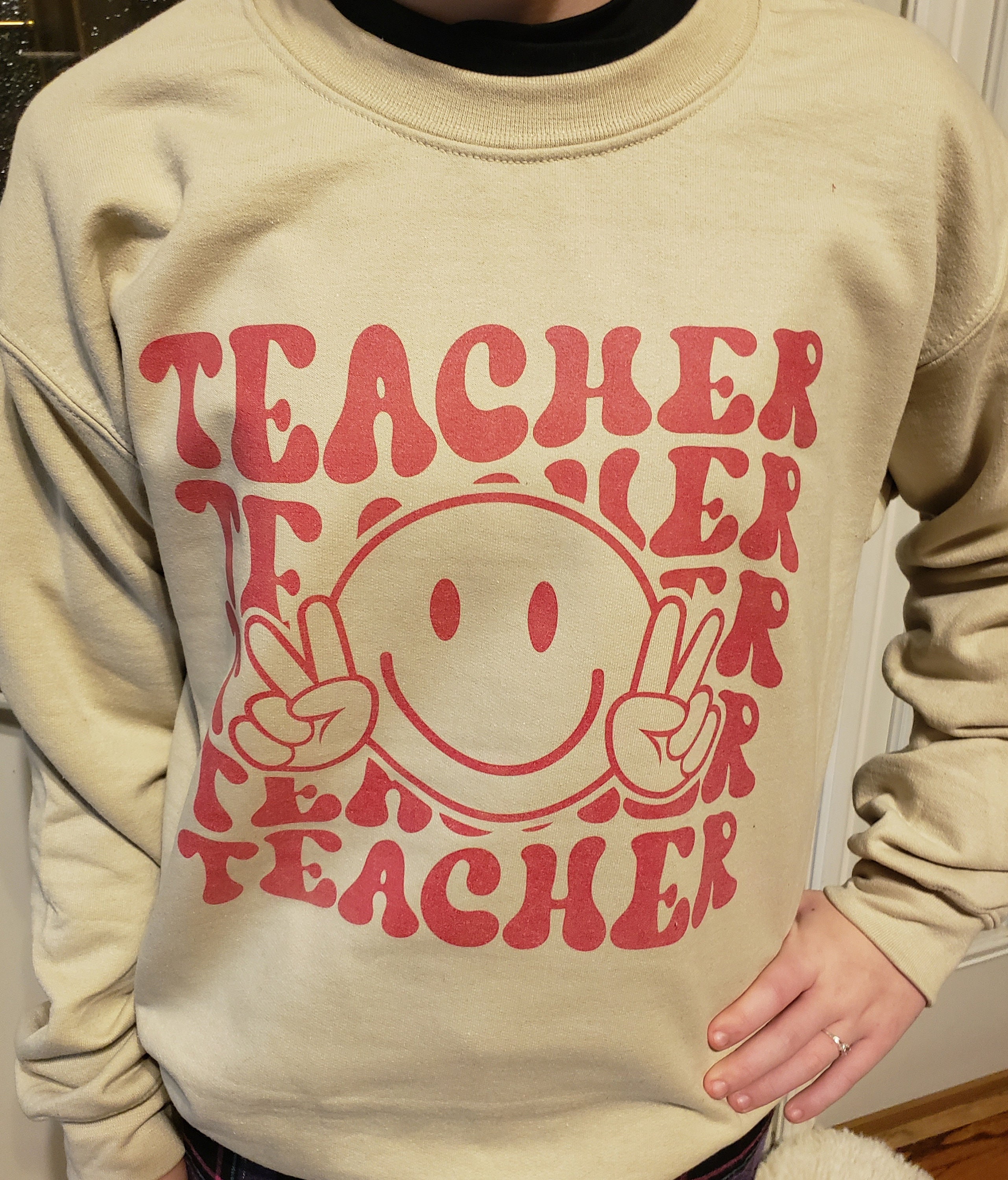 Teacher Smiley Face - Etsy