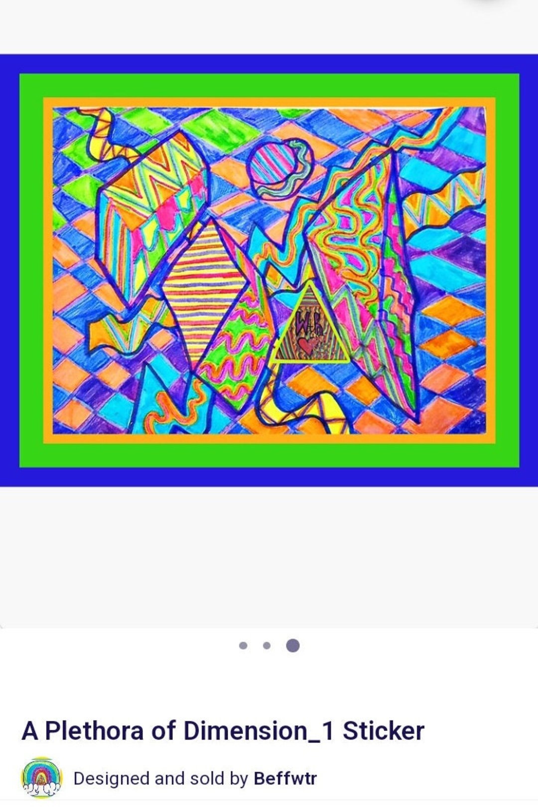 A Plethora of Dimension 1 Sticker - Etsy