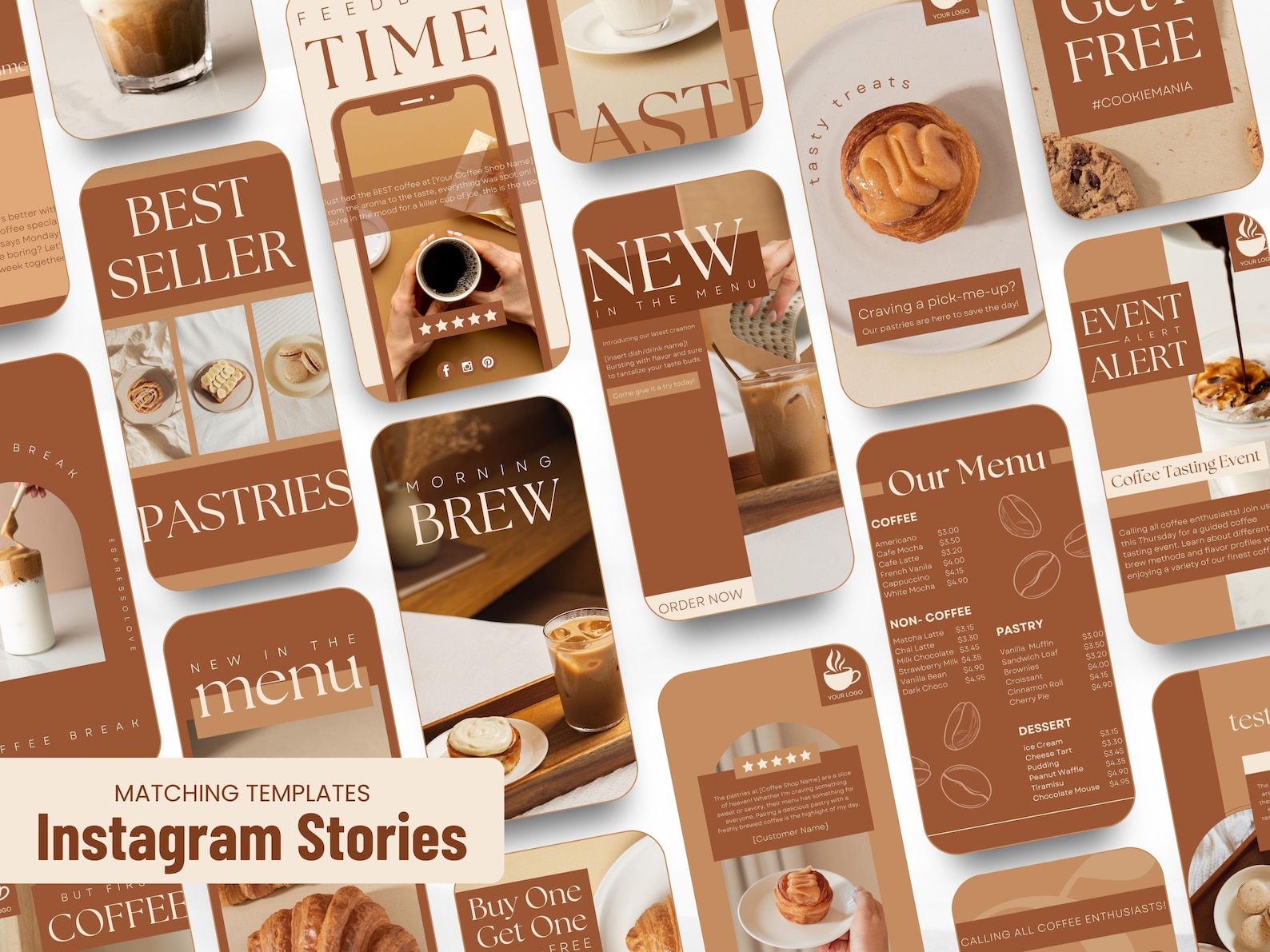 Cafe Template | Coffee Shop | Instagram Template | Social Media ...