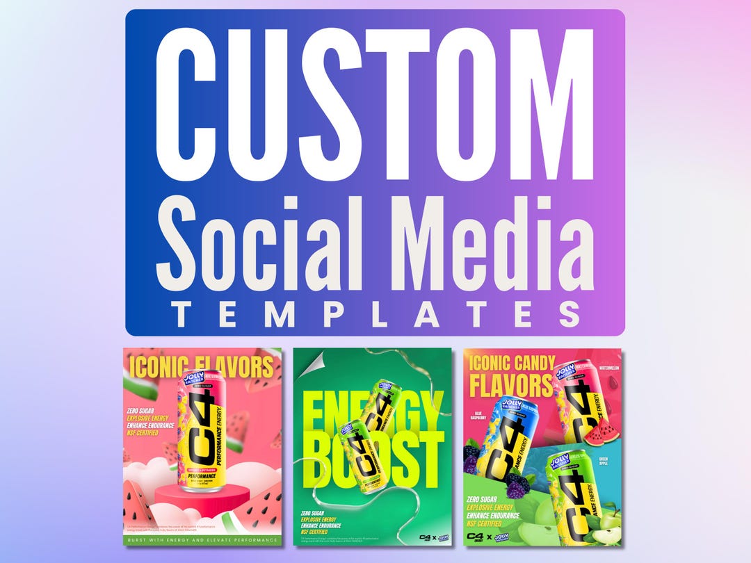 Custom Social Media Templates | Custom Templates for Social Media ...