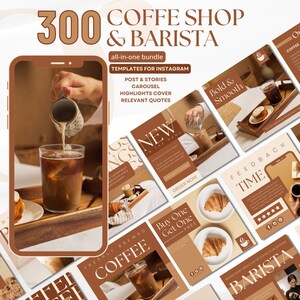 Cafe Template | Coffee Shop | Instagram Template | Social Media ...