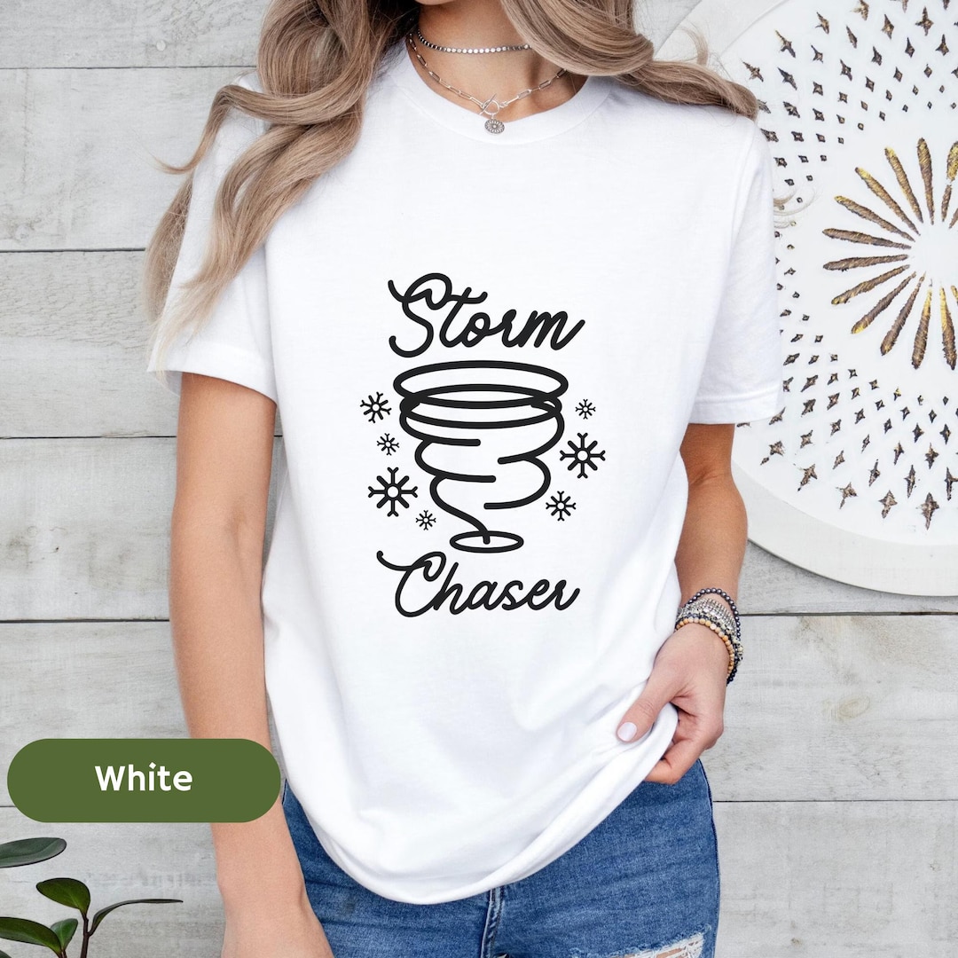 Storm Chaser Tshirt, Storm Chasing, Thunderstorm, Storm Cloud, Dark and ...