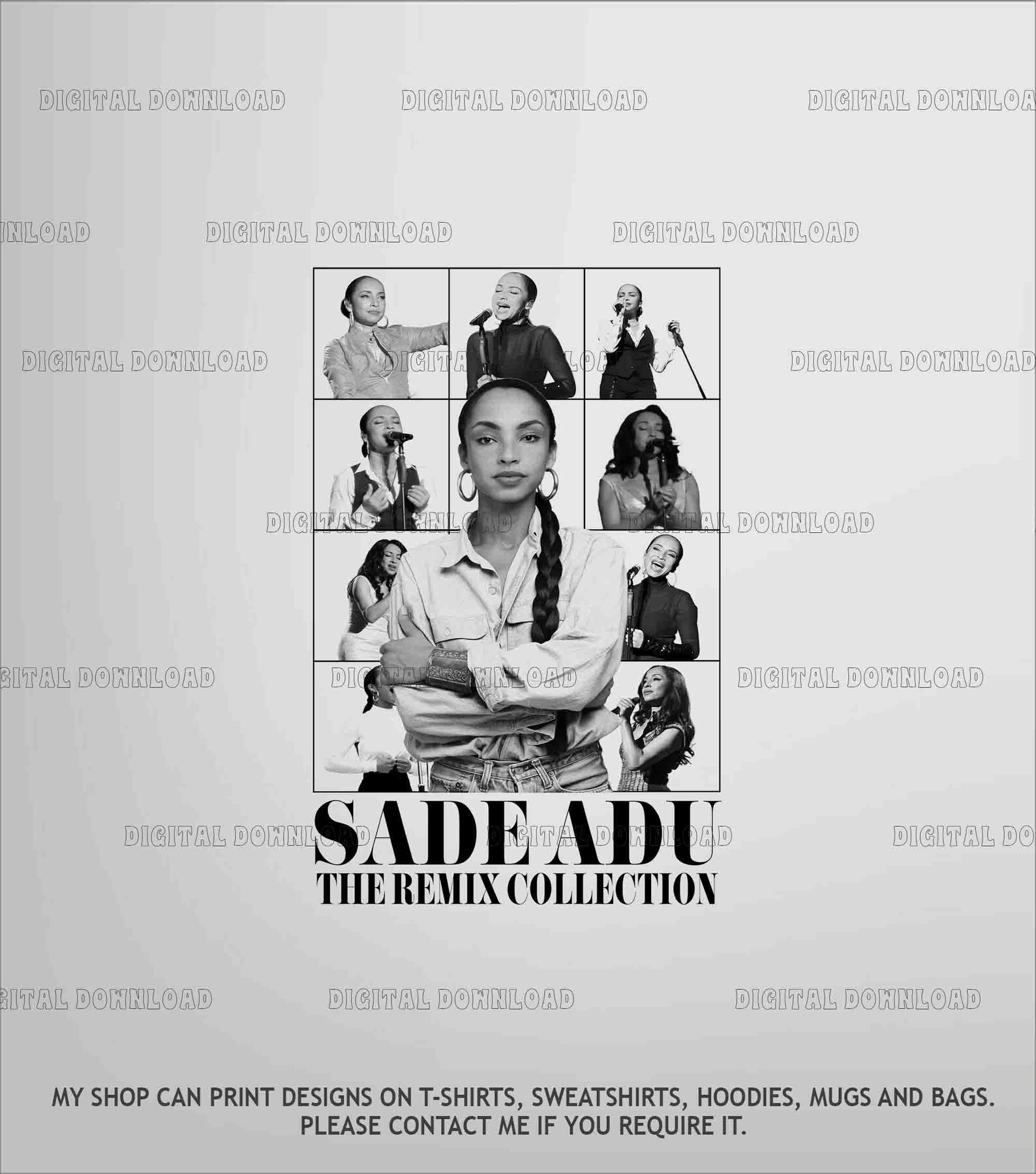 Sade Adu PNG, Sade Png Digital Download File Sublimation, Svg File, PNG ...