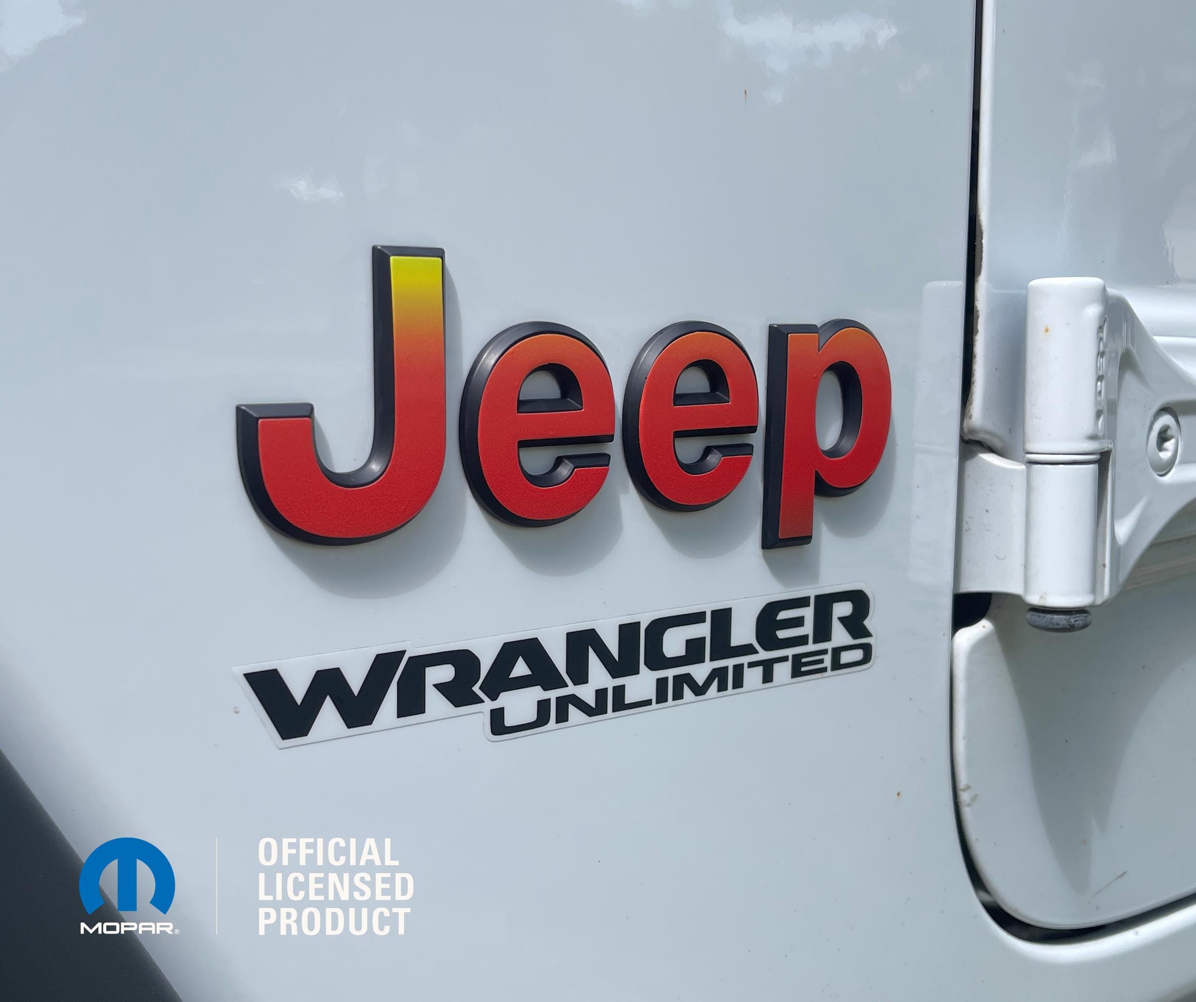 JEEP Wrangler Willys Rubicon Mojave 4xe Sahara Overland Fender Emblem ...