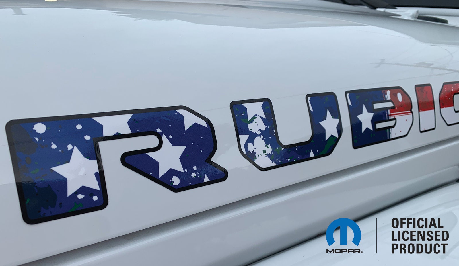 18-23 Jeep RUBICON Hood Decal Sticker Wrangler Sahara Willys Gladiator ...