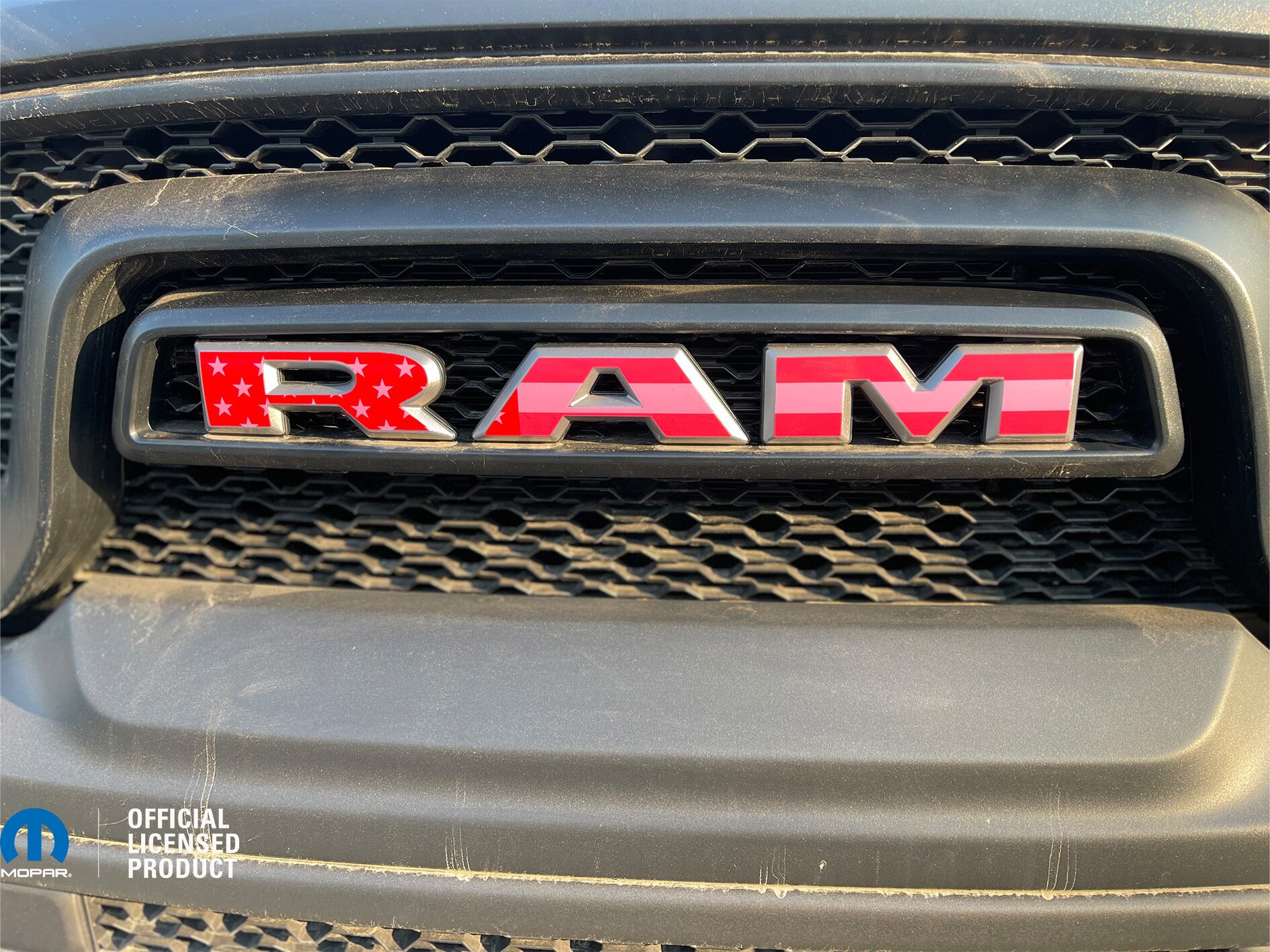 2019 2020 2021 2022 2023 2024 RAM Classic Warlock Front Grill Emblem ...