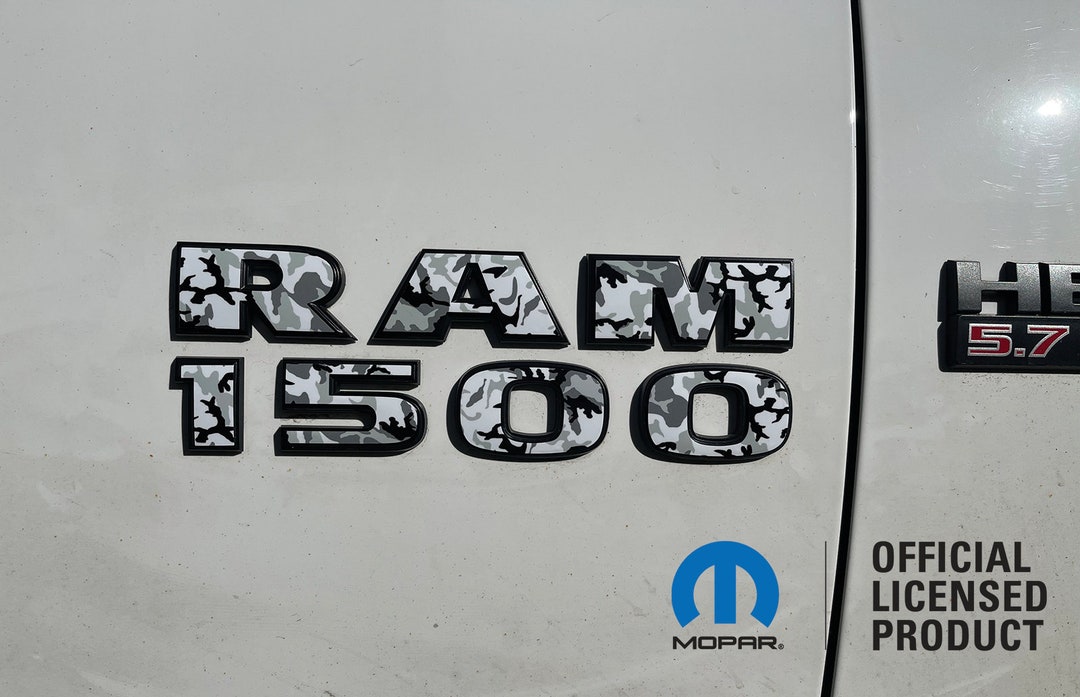 19 20 21 22 23 RAM CLASSIC WARLOCK 1500 Door 4X4 Tailgate Emblem ...