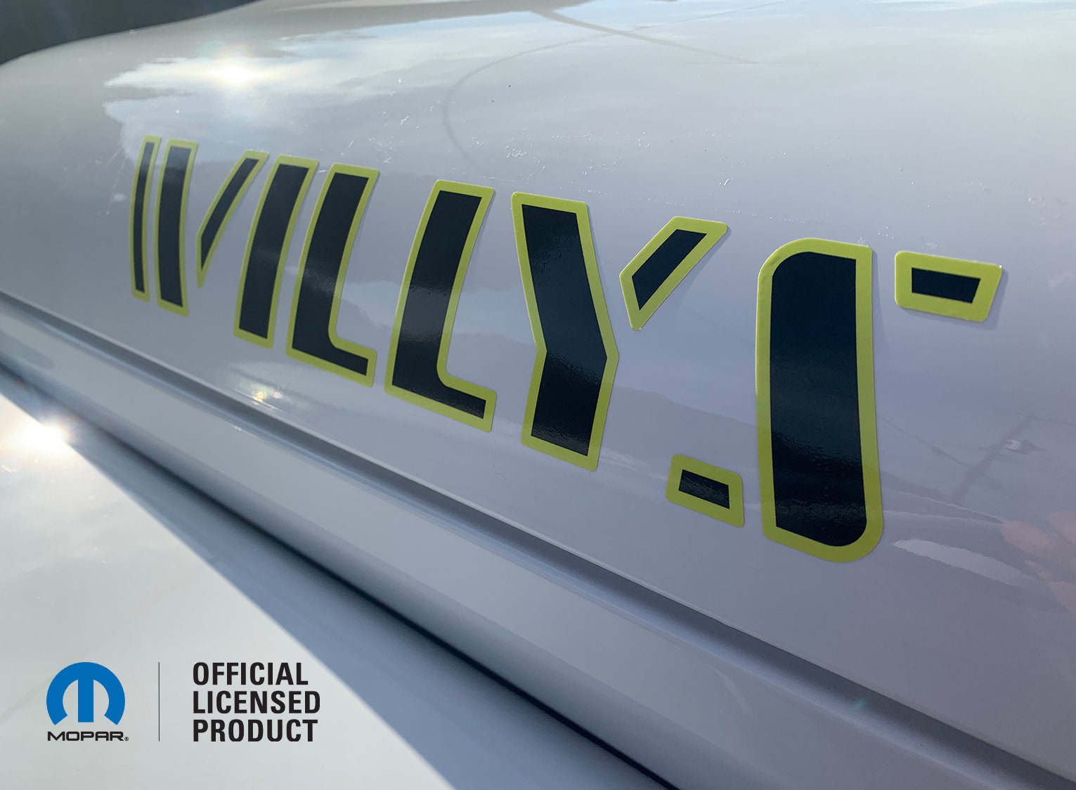 18-23 Jeep WILLYS Hood Decal Sticker Rubicon Wrangler Sahara Gladiator ...