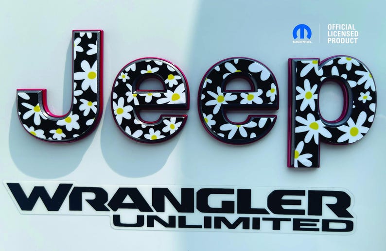 JEEP Gladiator Willys Rubicon 4xe Mojave Fender Emblem Vinyl Decal ...