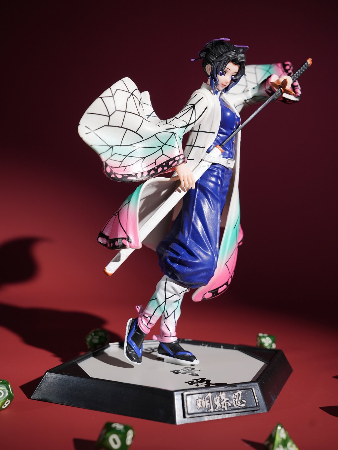 Exquisite Handcrafted Kochou Shinobu Figure From Kimetsu No - Etsy