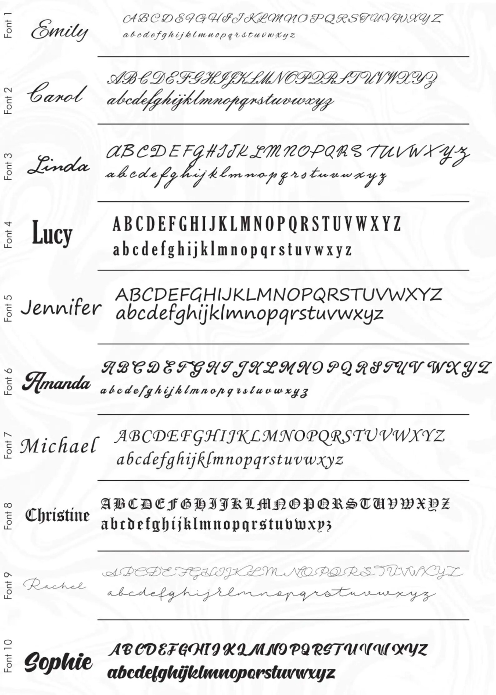 Heart Name Necklace, Multiple Name Heart Necklace, Engraved Name ...