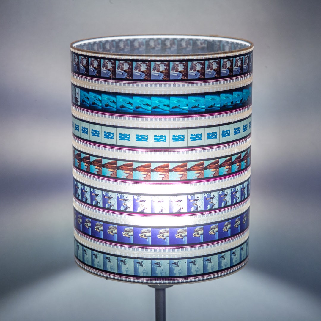 Ice Age Cinema Lamp Made From Real 35 Mm Cinema Film Handmade - Etsy