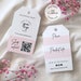 Price Tag Template With Logo & Qr Code, Small Business Pricing Label ...