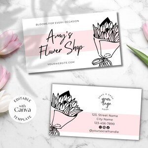 Flower Card - Etsy