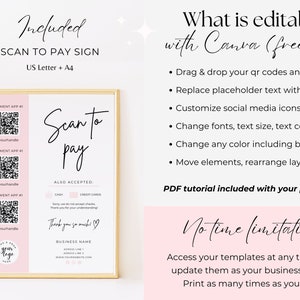 Craft Fair Bundle, 8 Editable Templates signs, Cards, Tags for Small ...