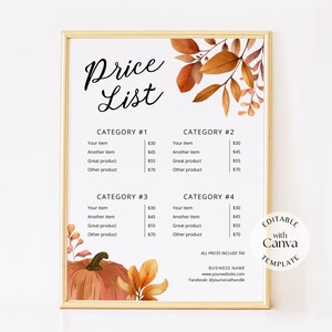 Payment Sign Template, Scan to Pay Sign for Business, Market Vendor ...