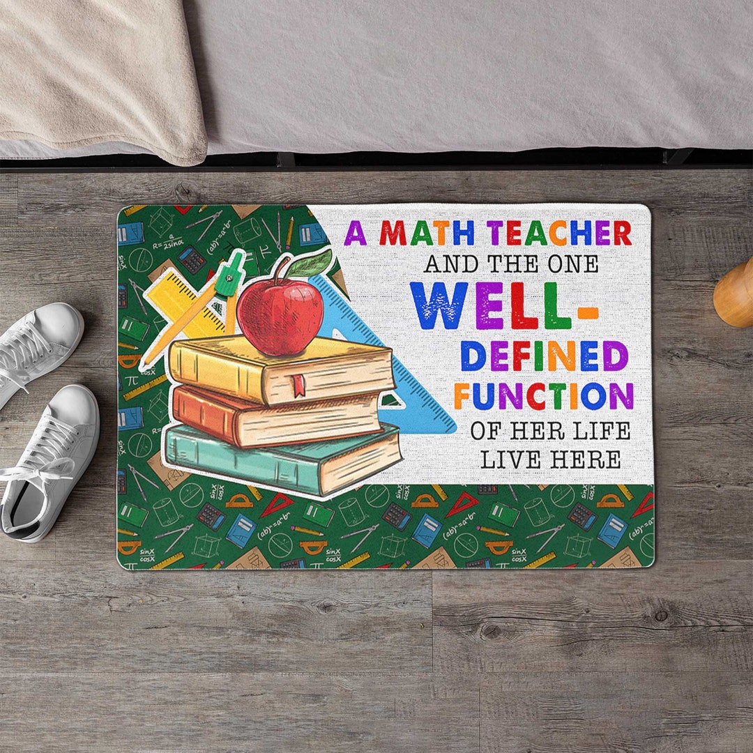 A Math Teacher and the One Well-defined Function, Teacher Gift, Gift ...