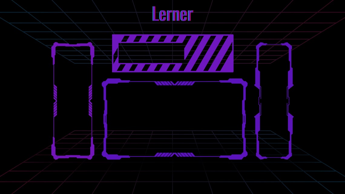 23 Cyberpunk Stamp for Procreate - Etsy