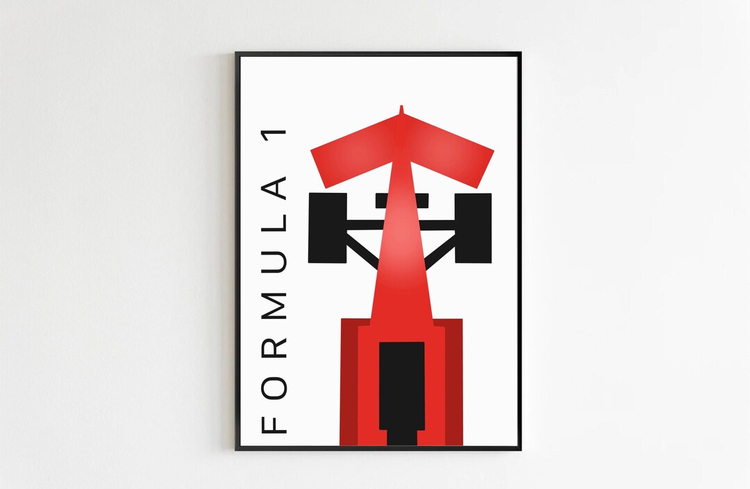 Formula F1 Poster, F1 Poster, F1 Wall Art, Formula 1 Poster, F1 Digital ...