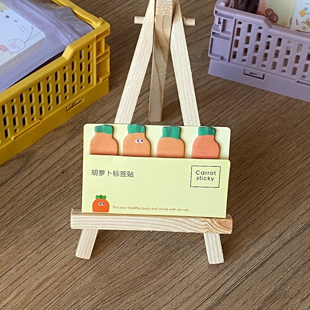 Set of Carrot Post-it Notes Sticky Notes Little Carrot - Etsy