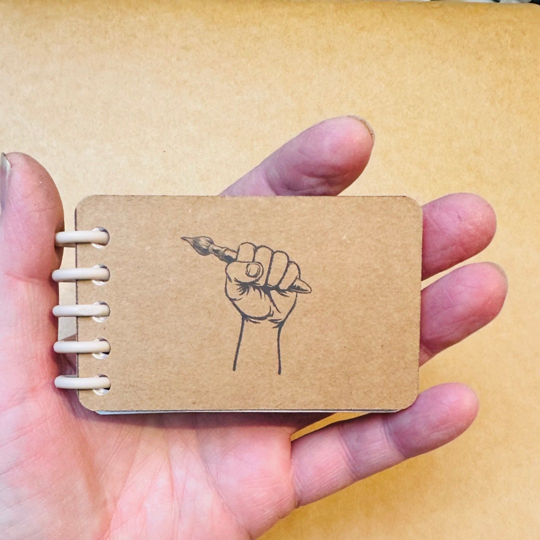 Mini Watercolour Sketchbooks, Hand Made, 300gsm Paper, Refillable ...