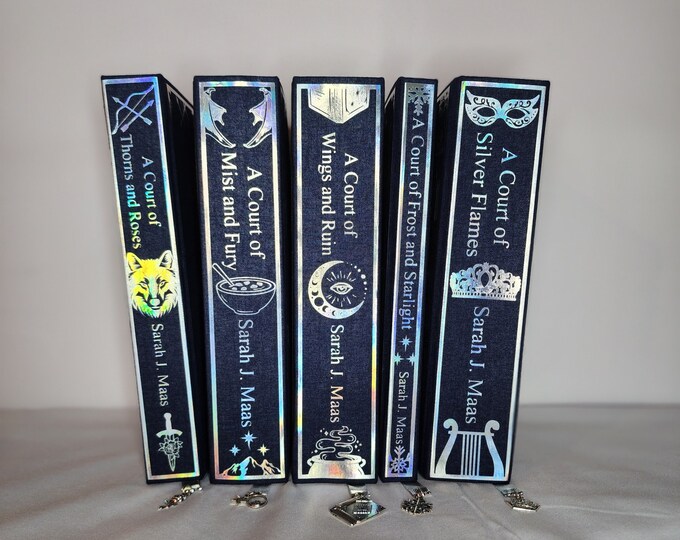 Custom Rebound ACOTAR Series With Cloth Book Covers - Etsy