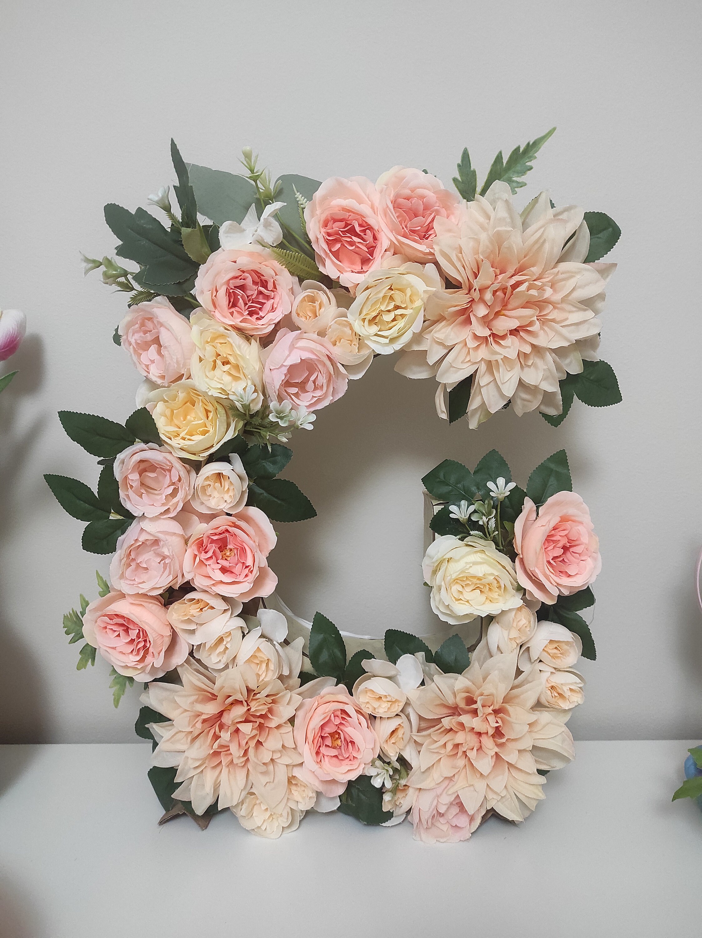 Floral Numbers and Letters - Etsy