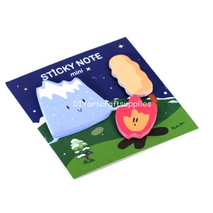 Cute Cartoon Mini Sticky Note, Tiny Bookmark Sticky Note, Toilet Paper ...