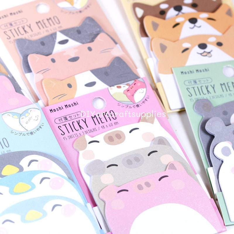 Cute Sticky Notes - Etsy