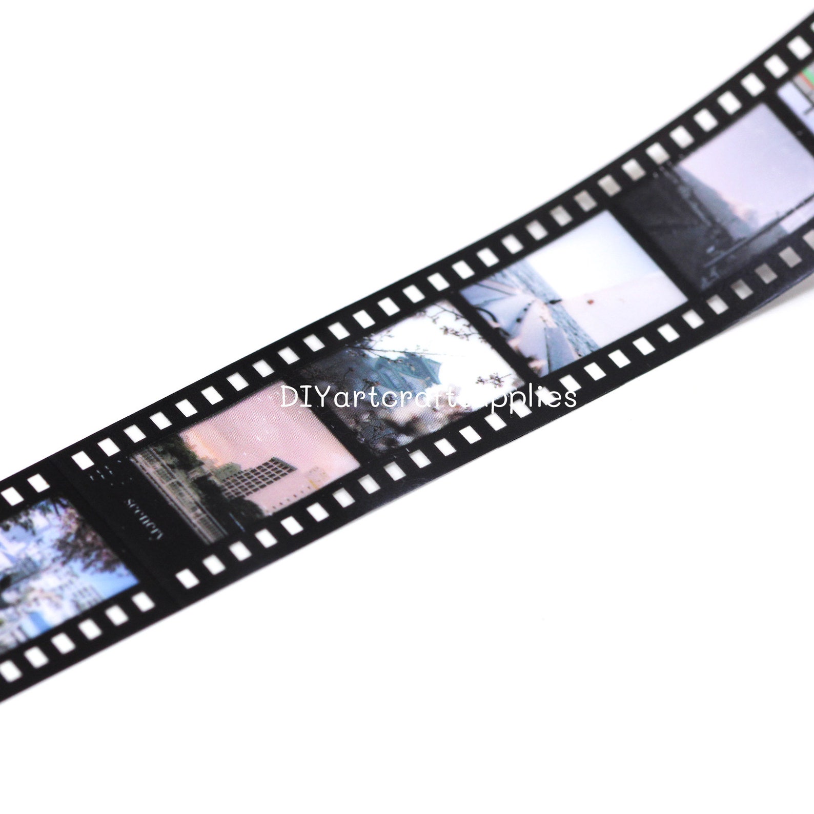 Old Camera Film Stock Washi Tape Roll, Japanese Landscape Film Picture ...