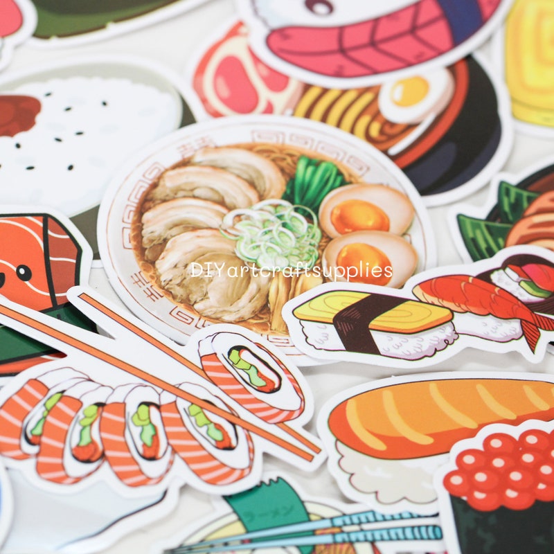 Food Stickers - Etsy
