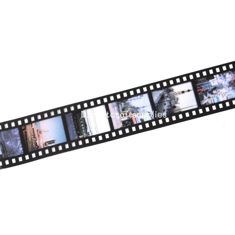 Old Camera Film Stock Washi Tape Roll, Japanese Landscape Film Picture ...