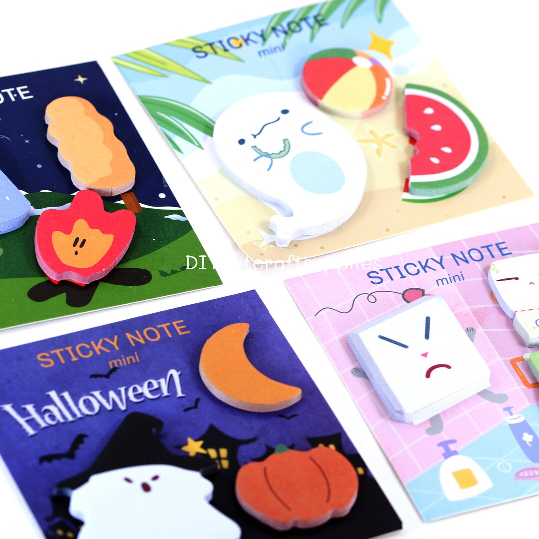Cute Cartoon Mini Sticky Note, Tiny Bookmark Sticky Note, Toilet Paper ...
