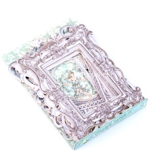 10 Pcs Pack Vintage Paper Picture Frames, Cardstock Paper Border Frames ...