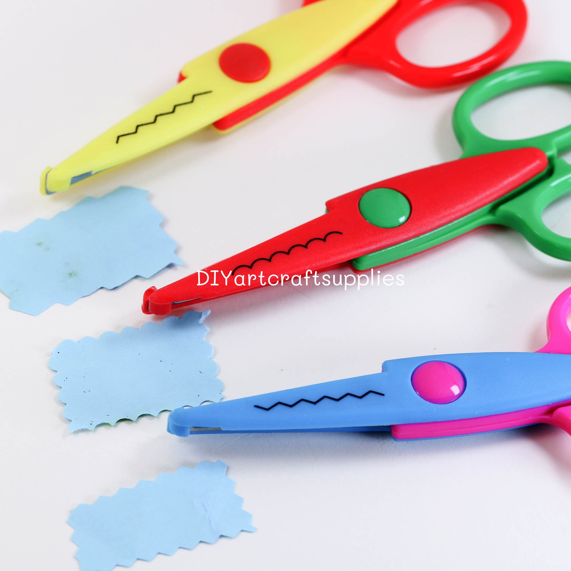 Zigzag Line Cut Scissors for Crafting, Wavy Line Cut Scissors, Lace ...