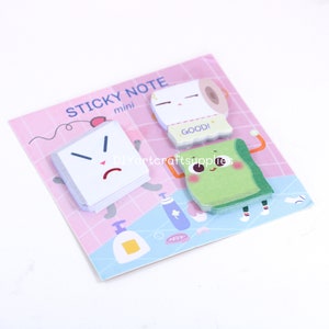 Cute Cartoon Mini Sticky Note, Tiny Bookmark Sticky Note, Toilet Paper ...