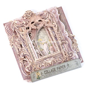 10 Pcs Pack Vintage Paper Picture Frames, Cardstock Paper Border Frames ...