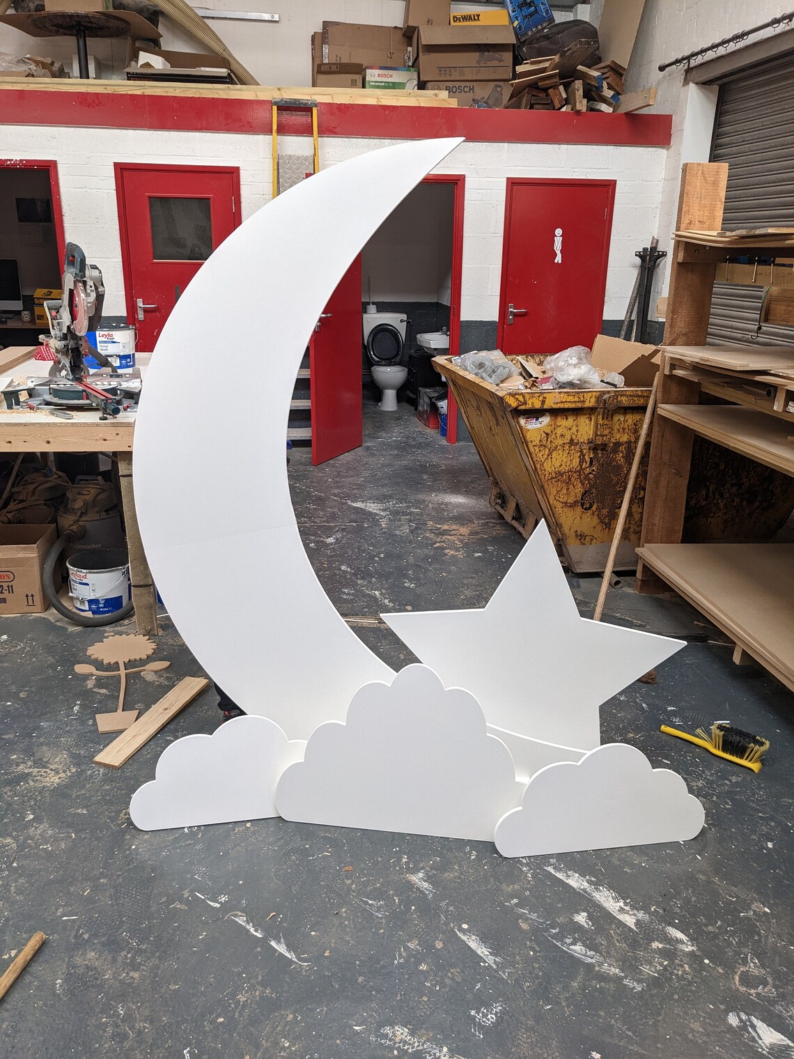 Moon and Stars Prop Boards - Etsy