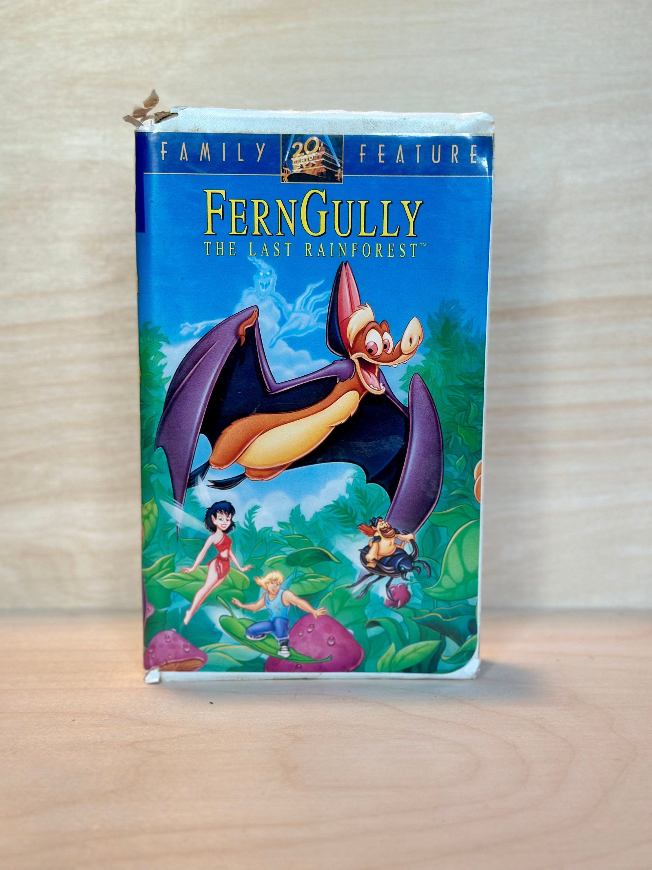 Vintage 90s Ferngully the Last Rainforest VHS Tape Animated - Etsy