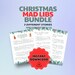 3 Christmas Mad Libs Stories Bundle, Holiday Party Game Printable ...