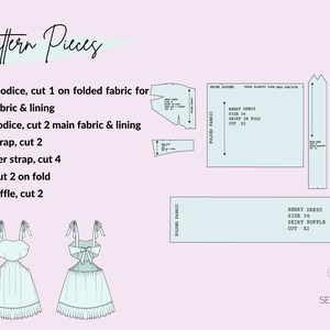 Berry Dress Pattern|dress Pattern|women Dress Pattern|pdf Sewing ...
