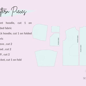 Blanket Hoodie Pattern|snugly Christmas Hoodie Adult+kid|pdf Sewing ...