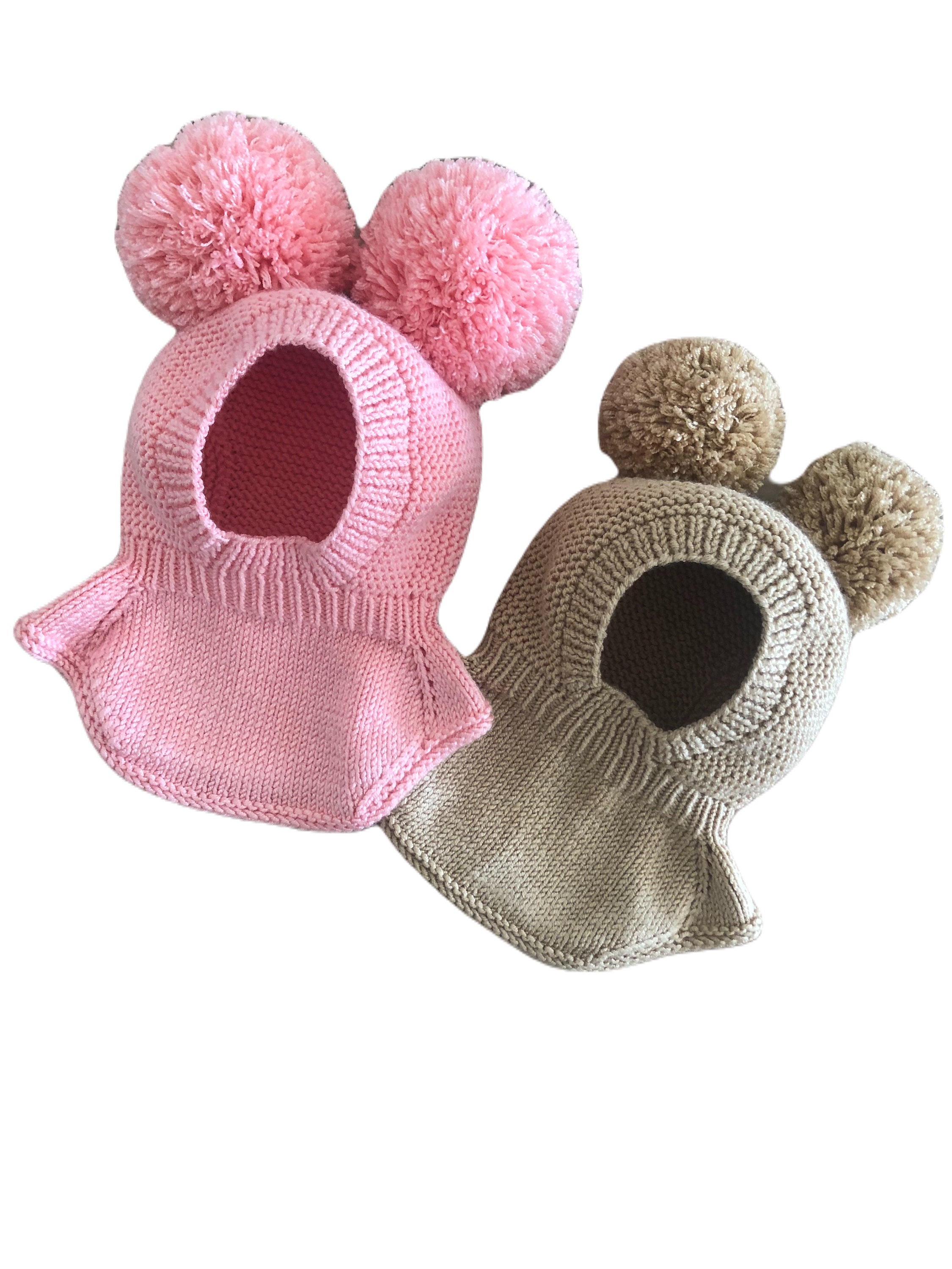 Balaclava 1 7 Years 100% Merino Wool Hat Knit/knitted Baby/children ...