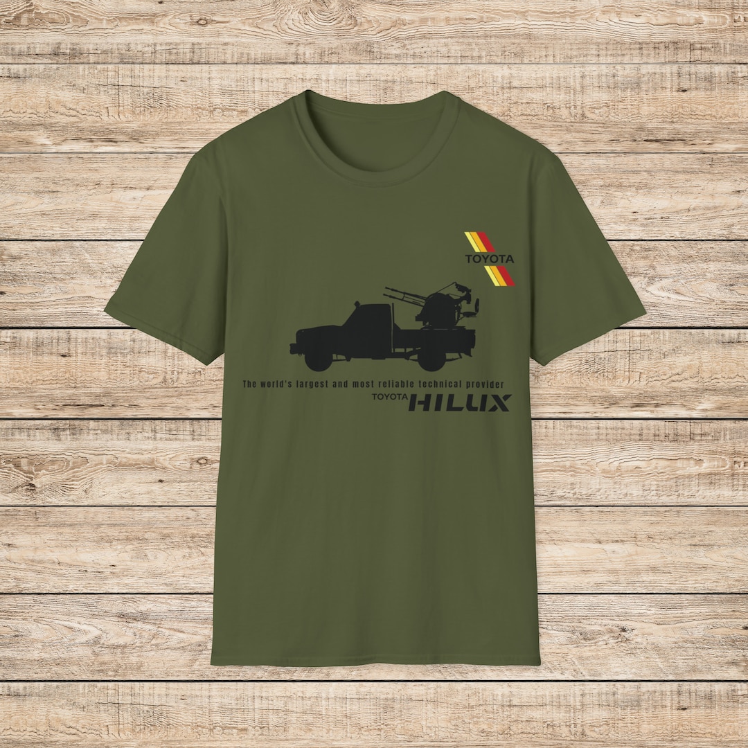 Toyota Hilux Technical Unisex Softstyle T-shirt, the World's Largest and Most Reliable Technical ...