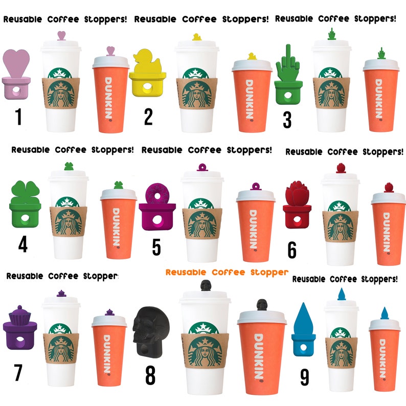 Reusable Coffee Stopper Case With Coffee Stopper Compatible With ...