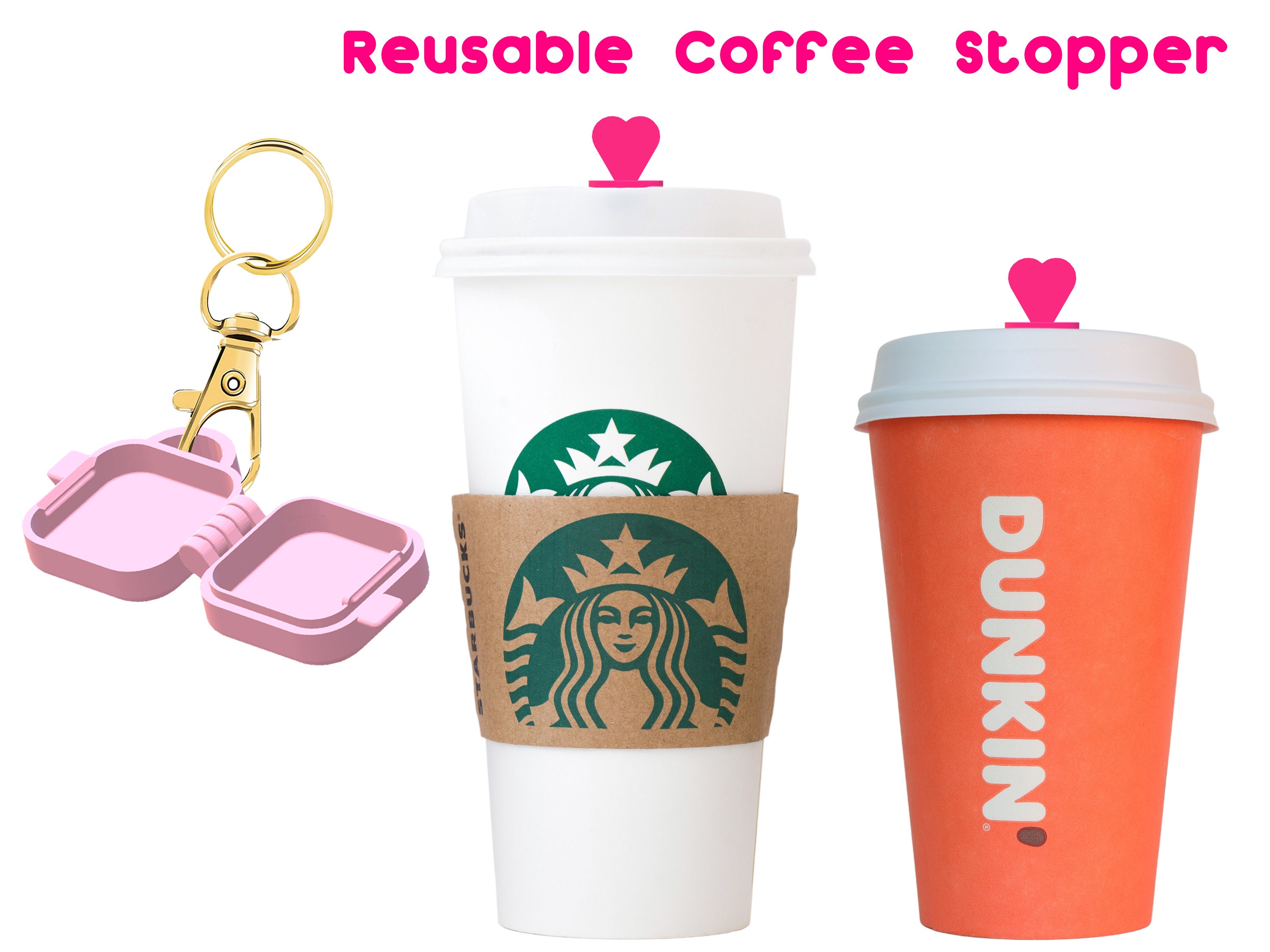 Starbucks Reusable Coffee Stopper Case With Coffee Stopper Mix and ...