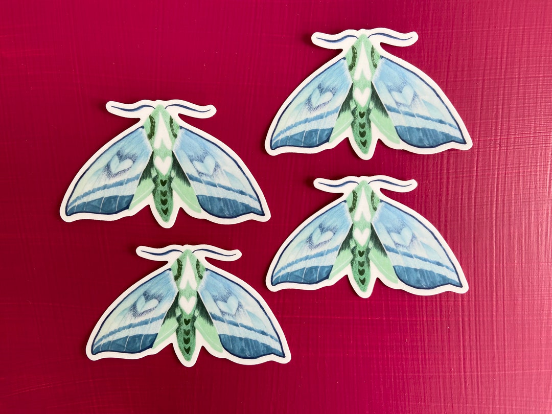 Gay Love Moth Sticker Gay Sticker Pack Queer Love Bug Wedding Gift ...