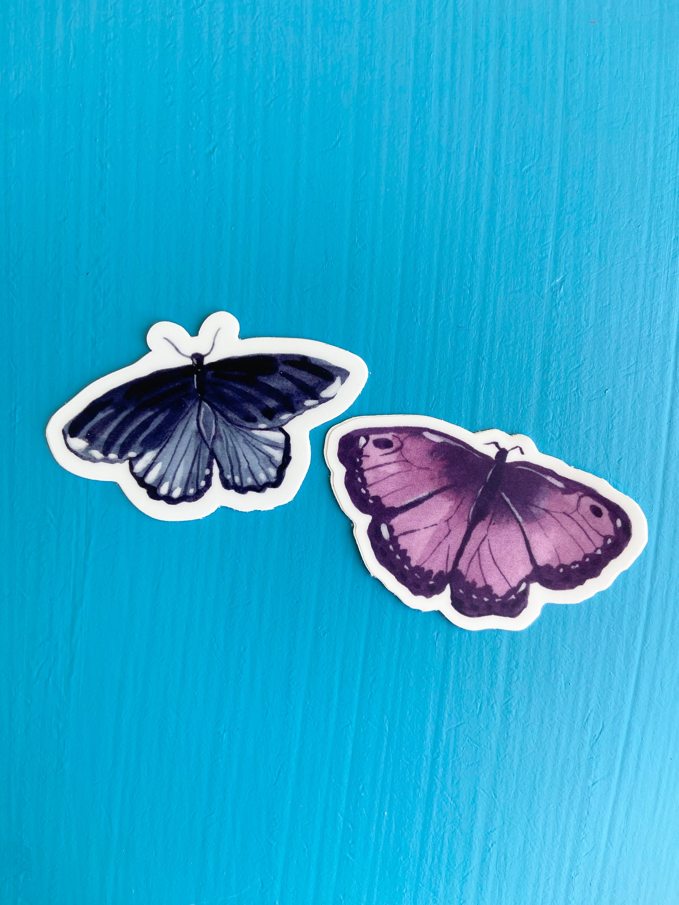 Butterfly Sticker Travel Mug Vinyl Laptop Decal Cottagecore Sticker ...