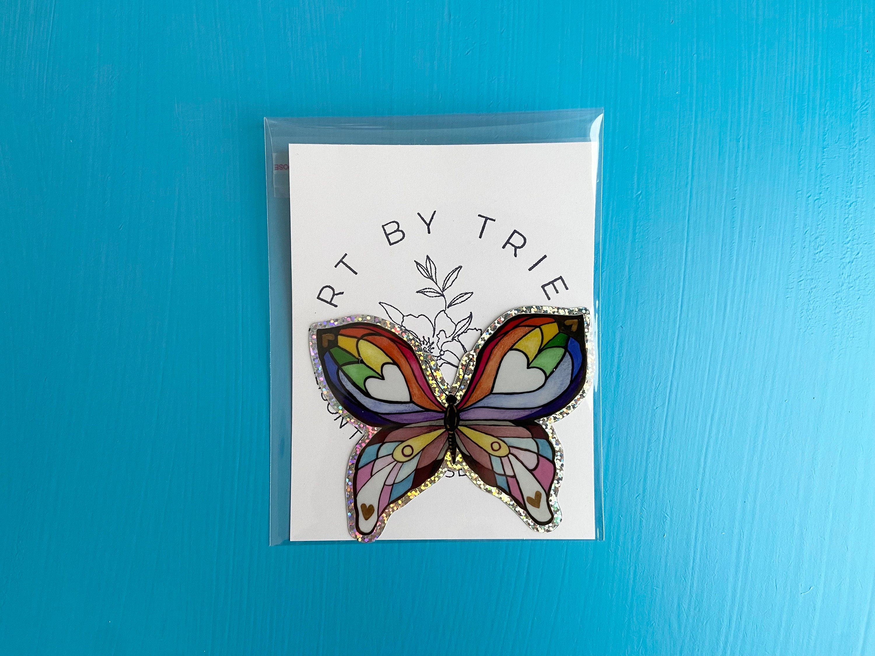 Progressive Pride Flag LGBTQIA Sticker Pack Queer Love Valentine Gift ...