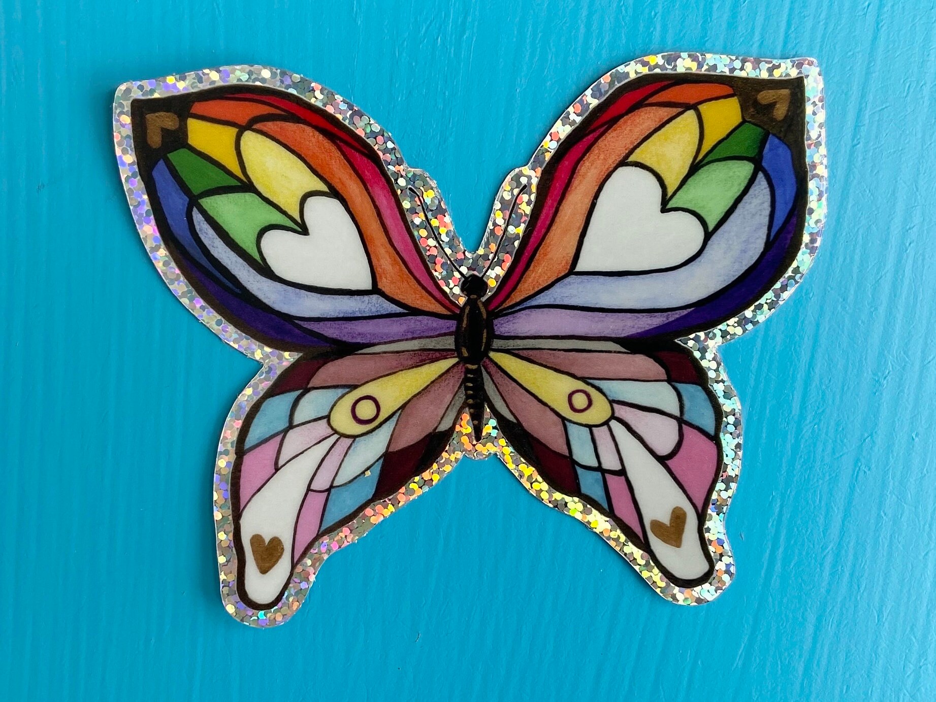 Assorted LGBTQ Love Sticker Pack Queer Love Bug Valentine Gift Subtle ...